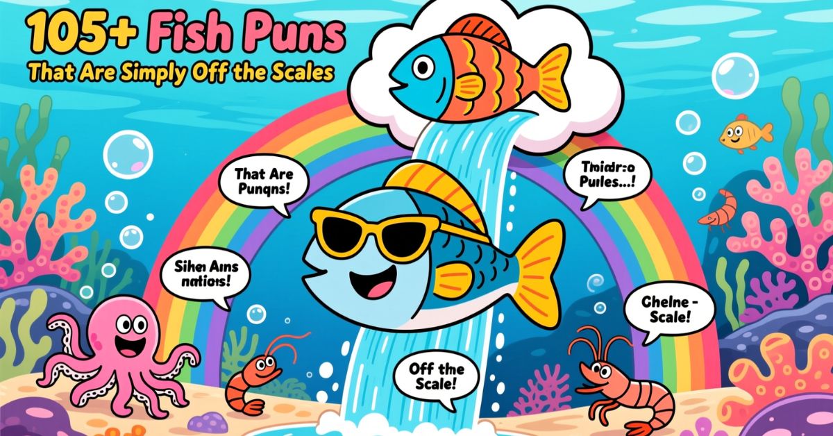 105+ Fish Puns That Are Simply Off the Scales